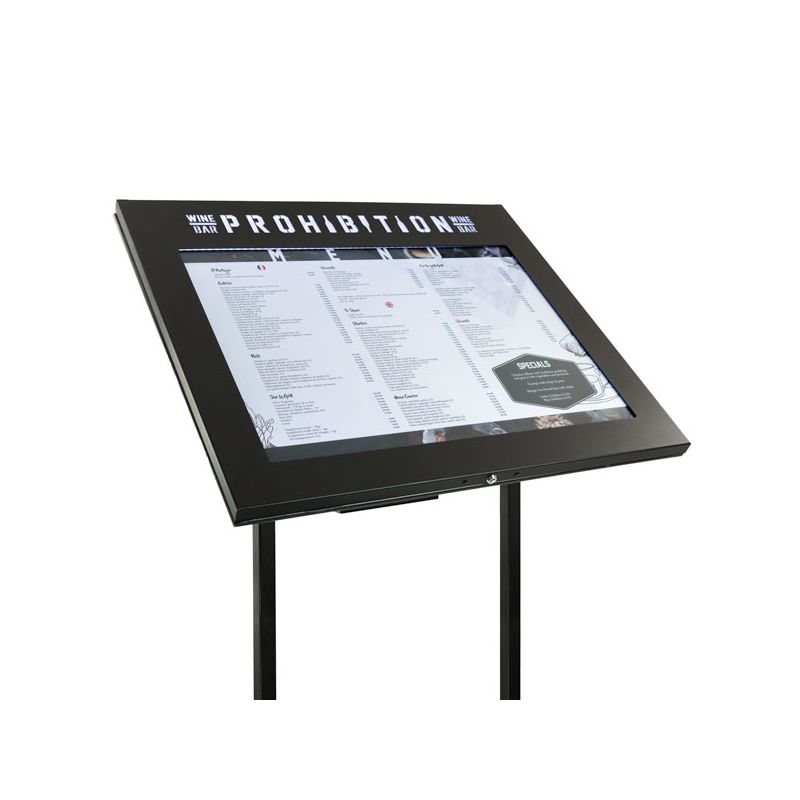 Expositor para menus | Stand retroiluminado | Display menu